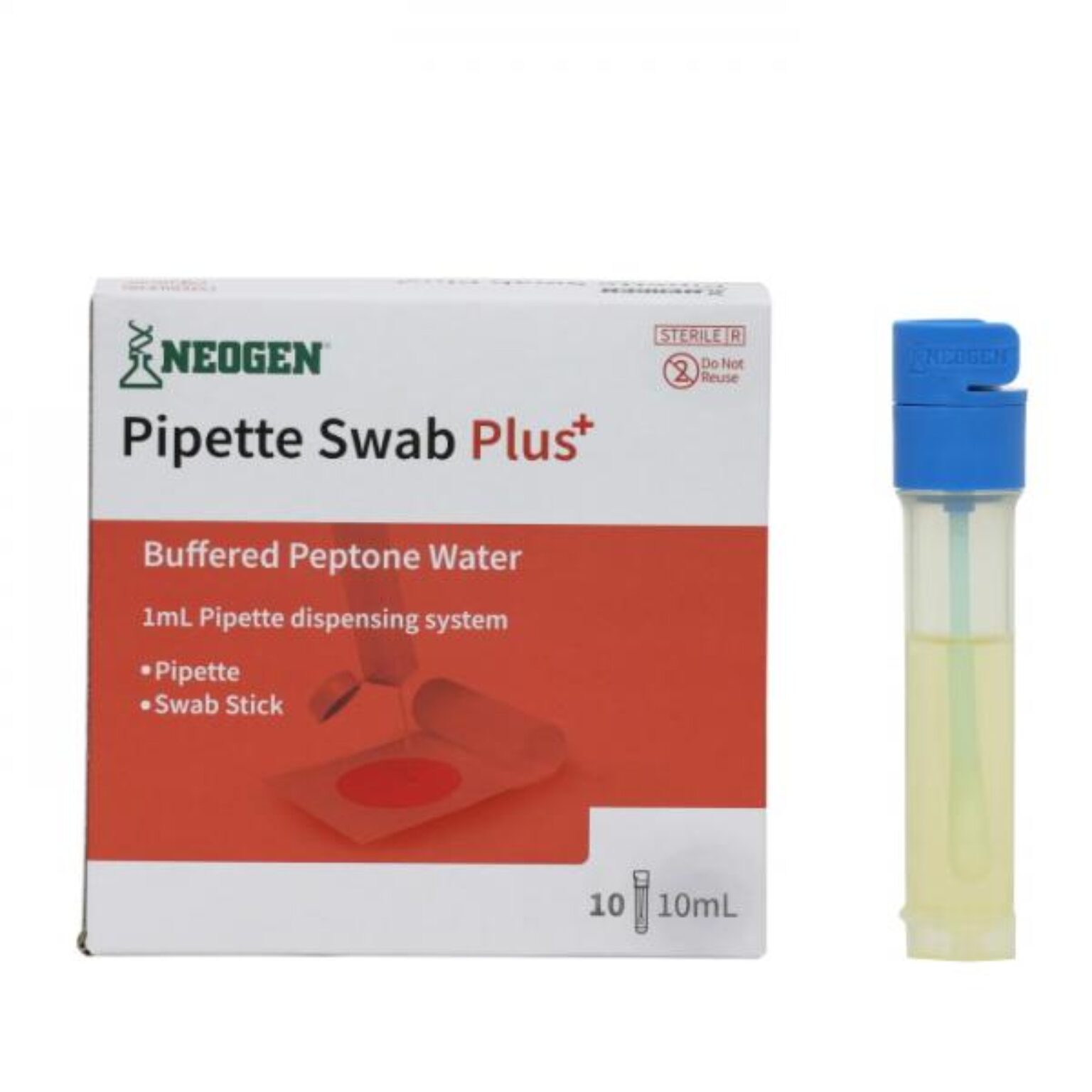네오젠 (3M) 피펫스왑 플러스 | Pipette Swab Plus (Saline / BPW) - 유브이넥스