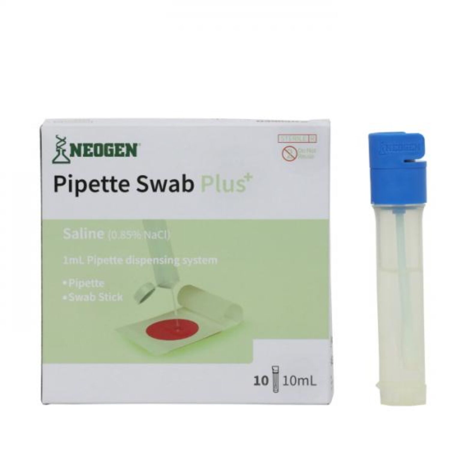 피펫스왑 플러스 네오젠 (3M) | Pipette Swab Plus (Saline / BPW) - 유브이넥스